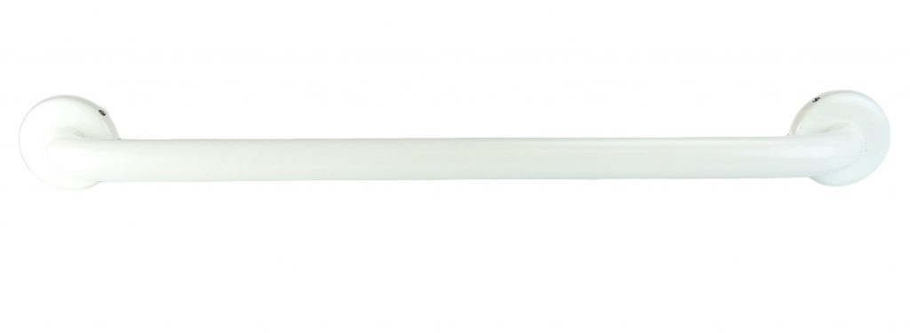 Stainless Steel 1 ¼” Diameter Grab Bars, White Finish – Frost