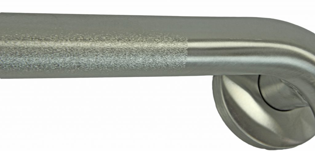 Stainless Steel 1 ¼” Diameter Grab Bars 30”x30” – Frost