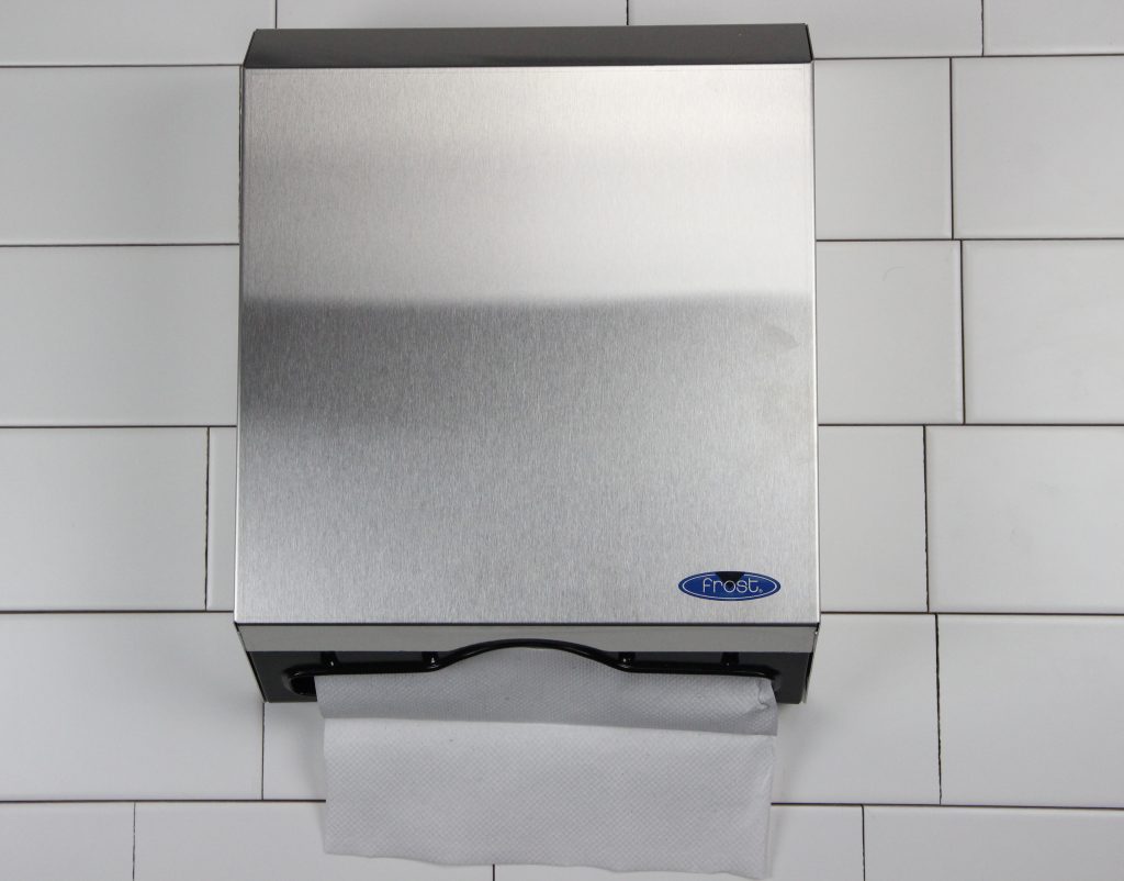 Multifold and “C” Fold Universal Paper Towel Dispenser – Frost