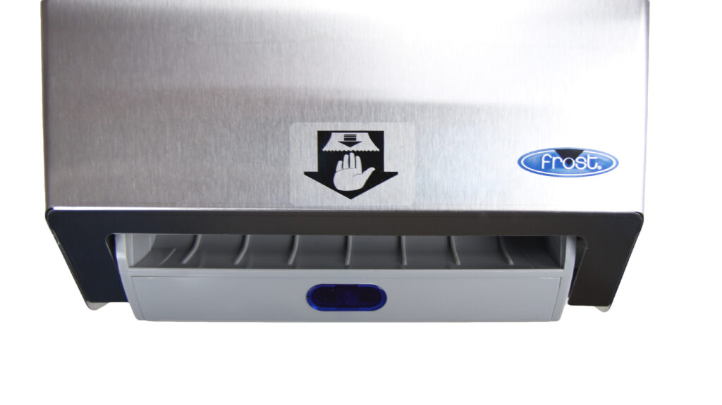 Automatic Hands Free Universal Paper Towel Dispenser – Frost