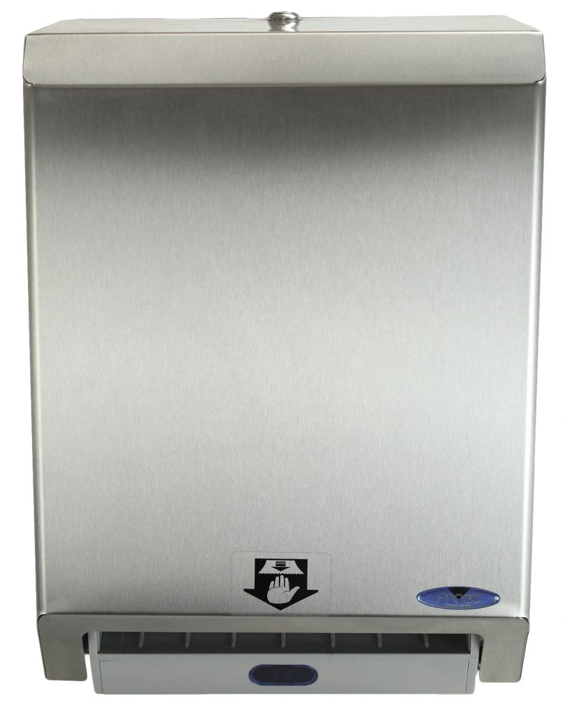 Automatic Hands Free Universal Paper Towel Dispenser – Frost