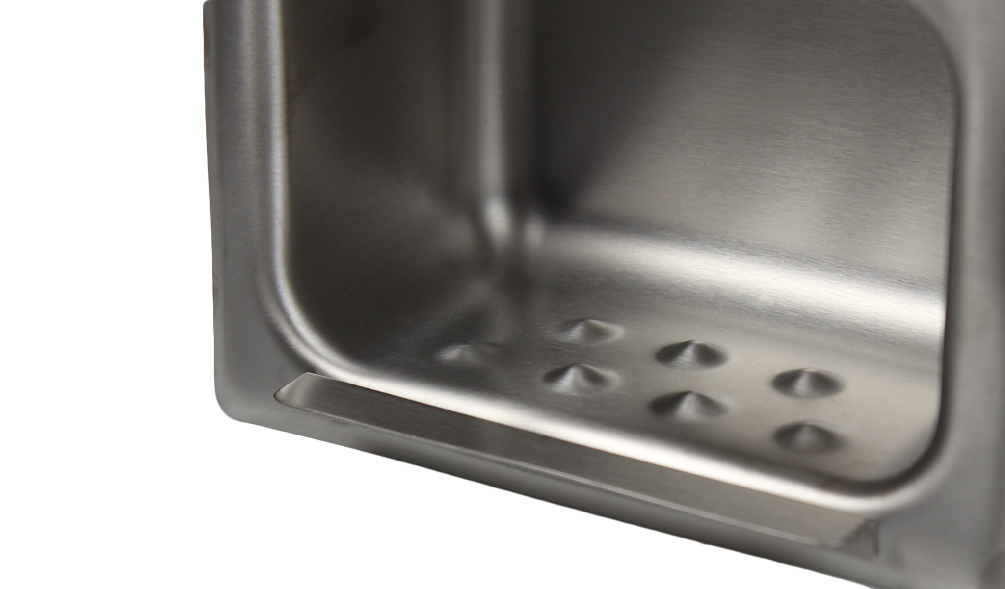 Heavy Duty Recessed Soap Dish – Frost