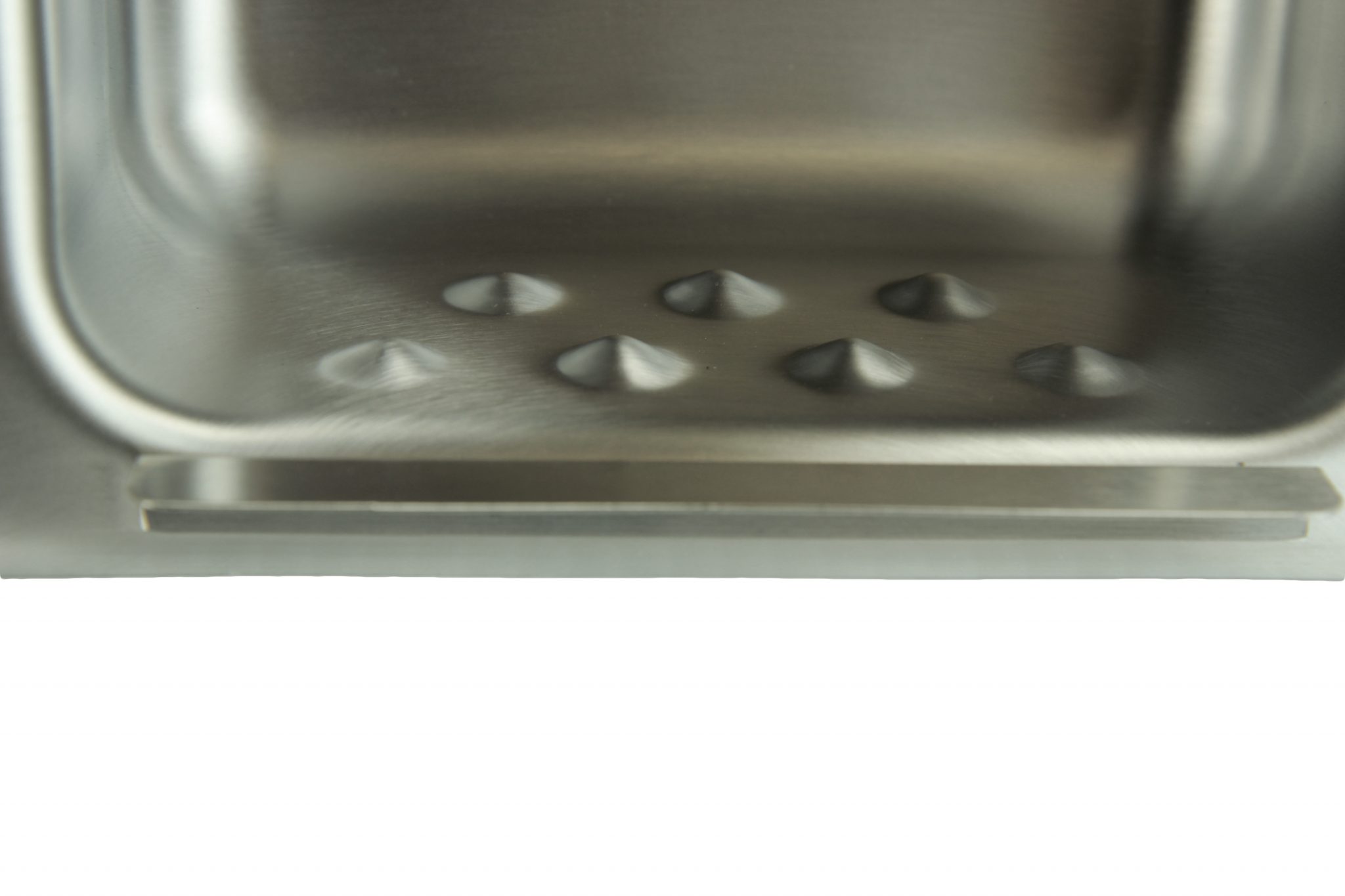 Heavy Duty Recessed Soap Dish – Frost