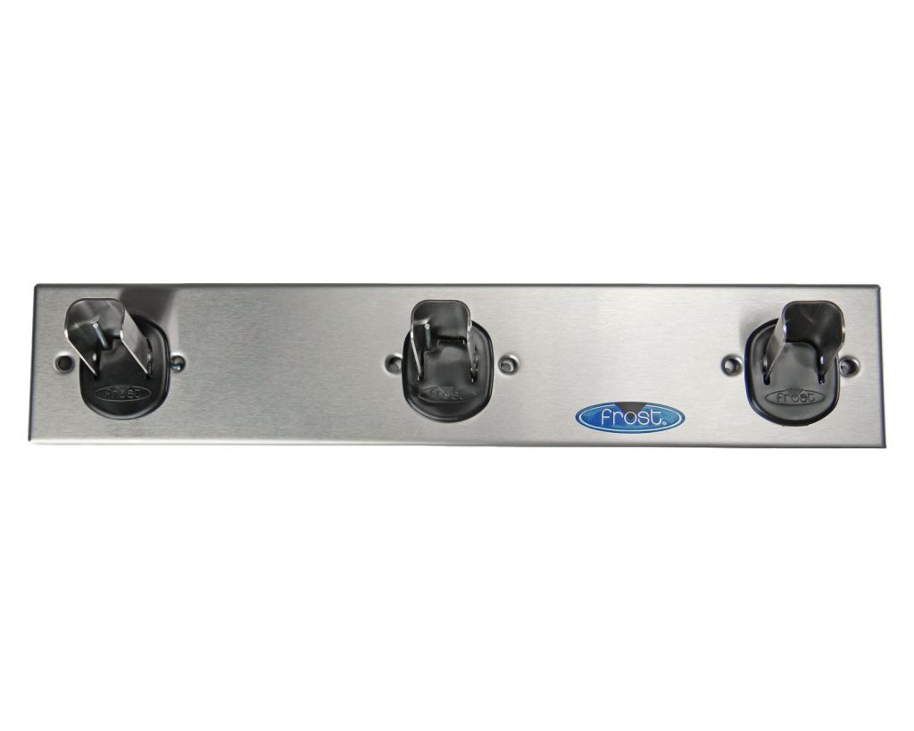 Stainless Steel Safety Coat Hook Strip – Frost