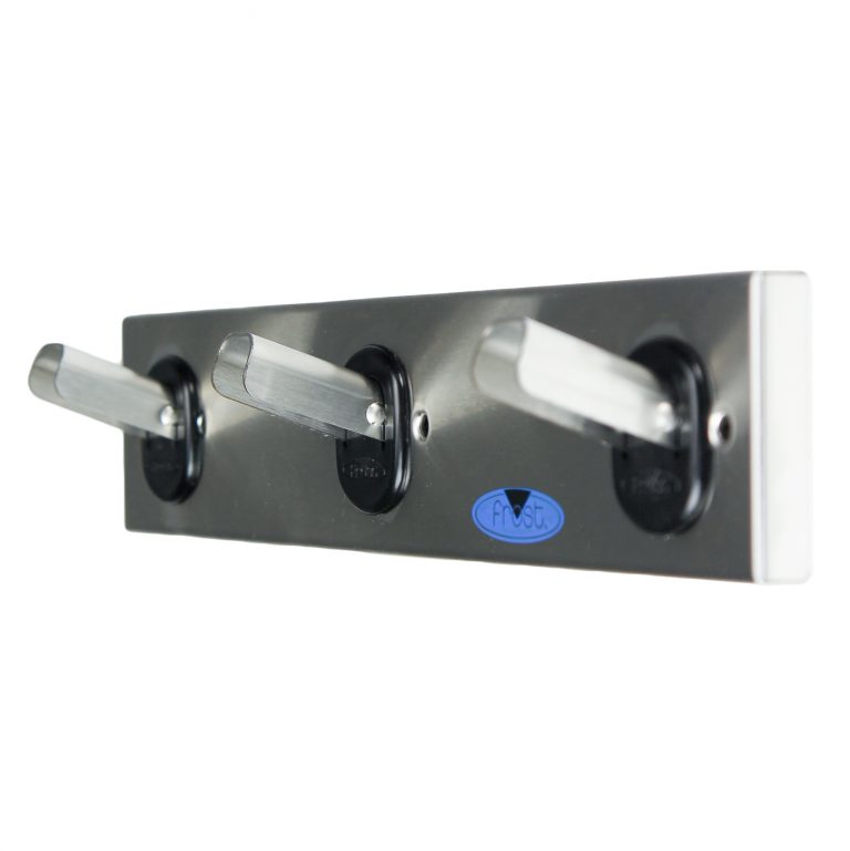 Stainless Steel Safety Coat Hook Strip – Frost