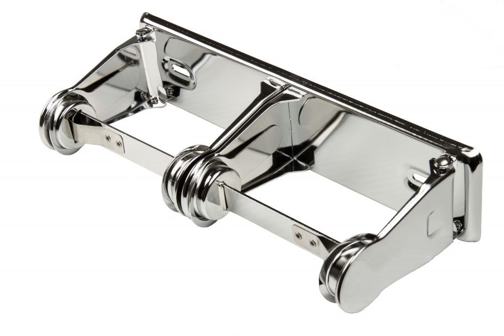 Double Roll Toilet Tissue Dispenser – Frost