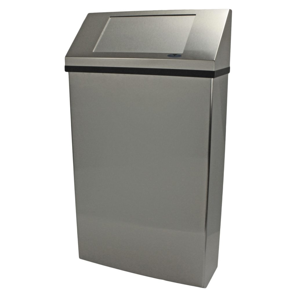 Wall Mounted Waste Receptacle – Frost