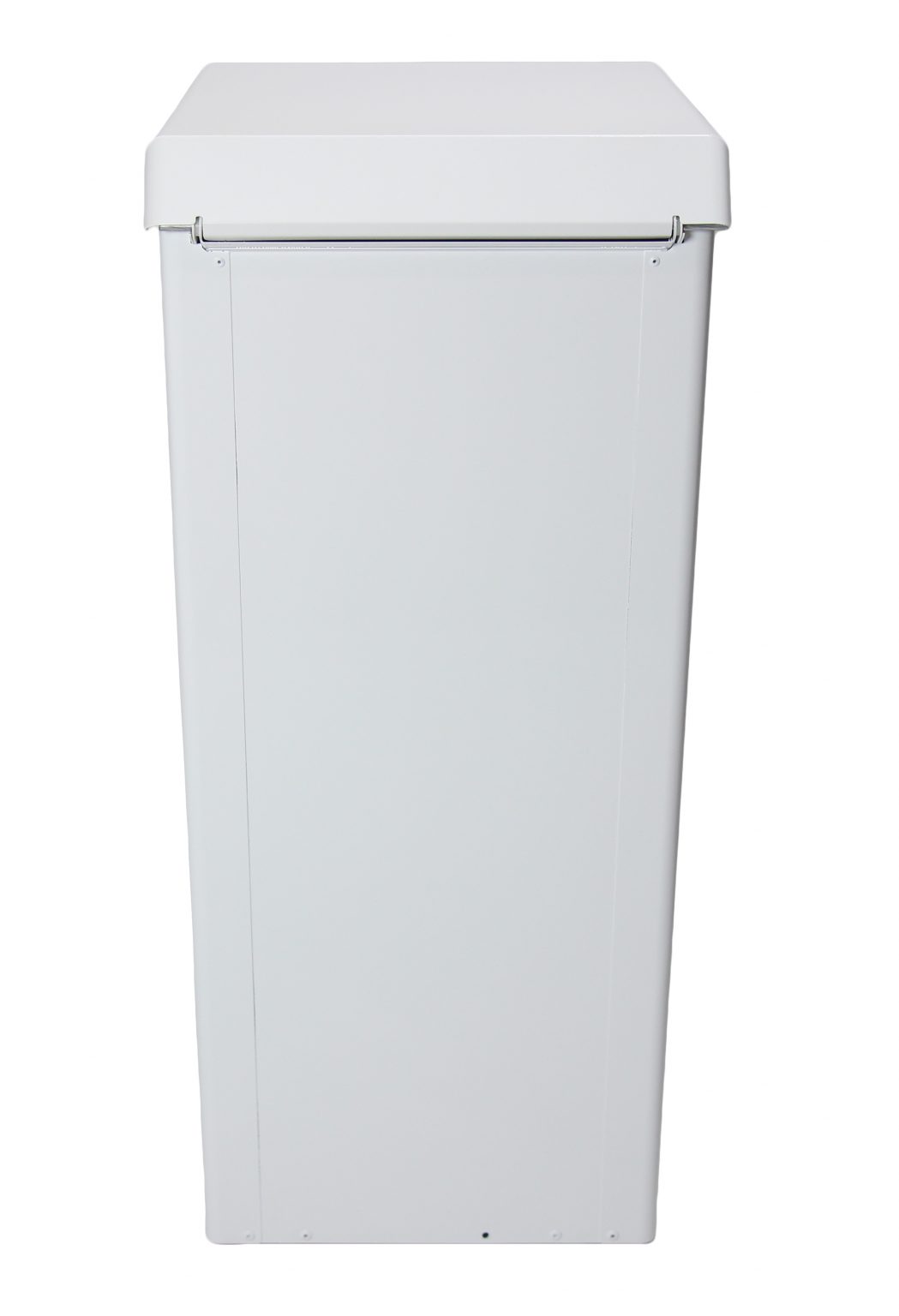 Foot Operated Waste Receptacle with Lid – Frost