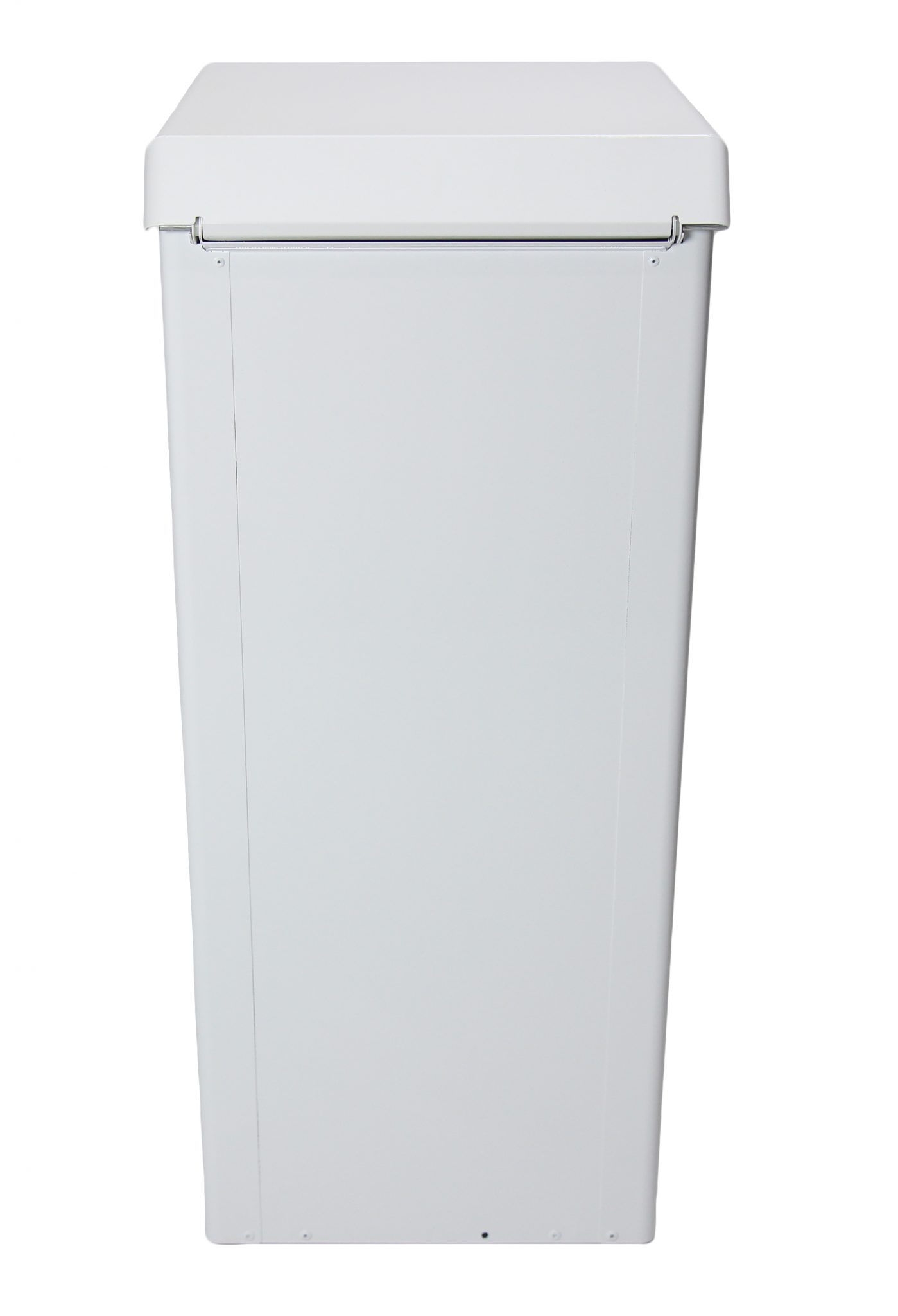 Foot Operated Waste Receptacle with Lid – Frost