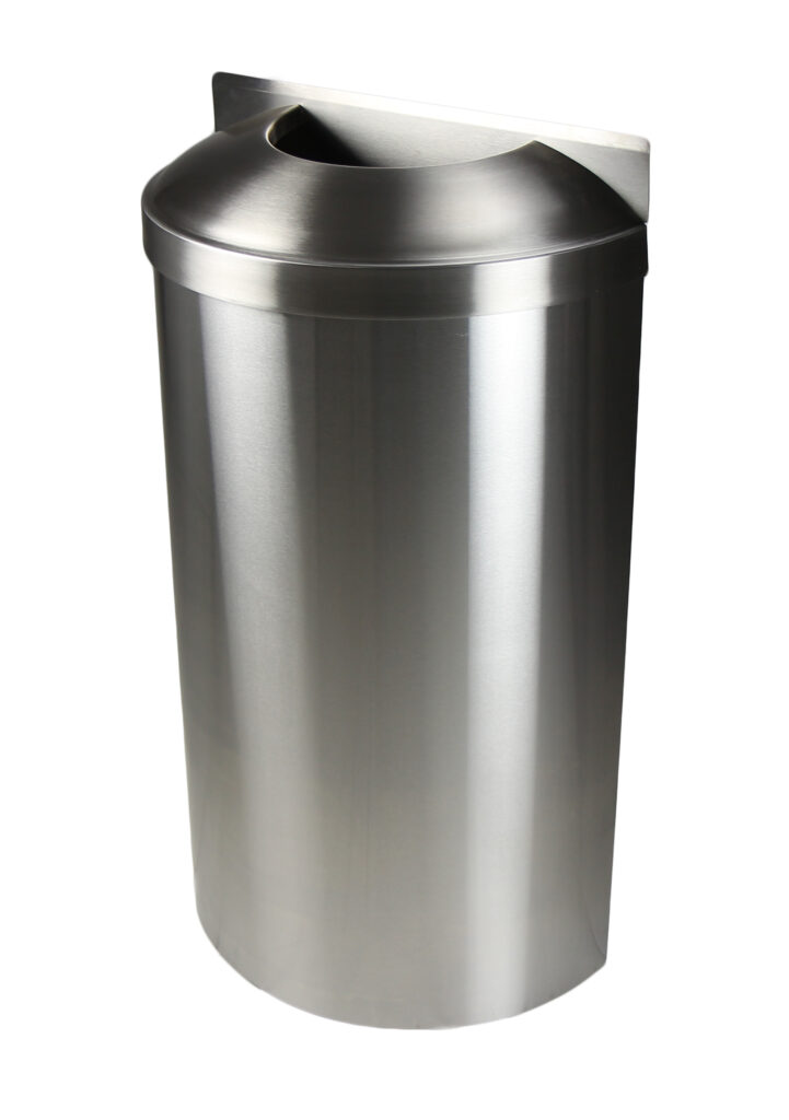 Wall Mounted Indoor/Outdoor Waste Receptacle – Frost