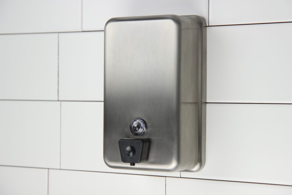 Universal Tank Type Liquid Soap Dispenser – Frost