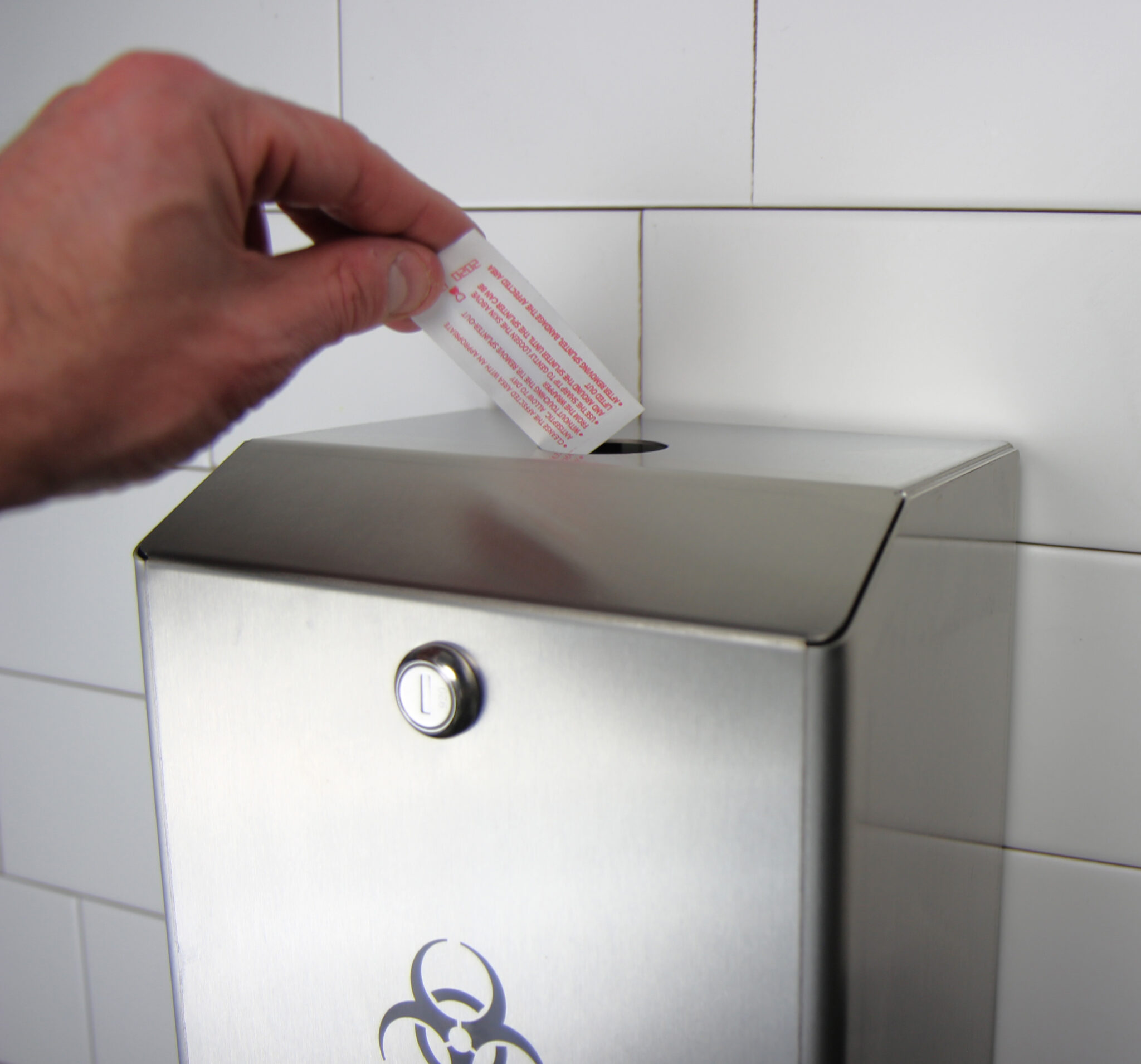 Stainless Steel Biomedical Sharps Disposal – Frost