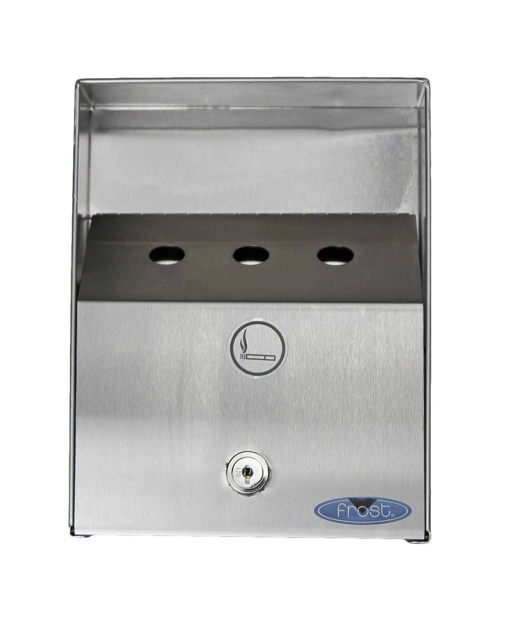 Stainless Steel Heavy Duty Outdoor Ash Bin – Frost