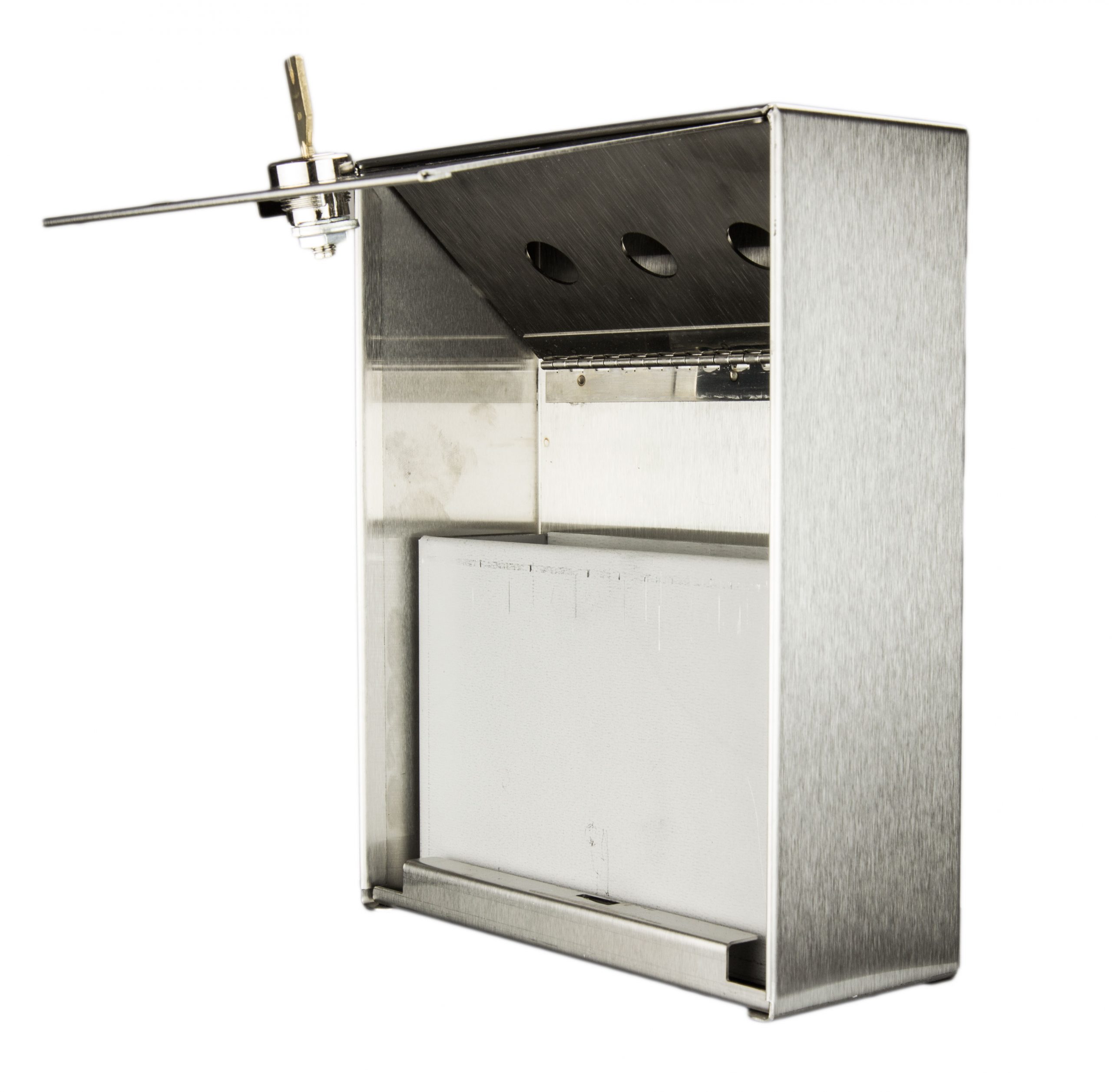 Stainless Steel Heavy Duty Outdoor Ash Bin – Frost