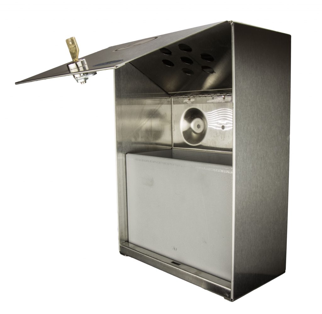 Stainless Steel Heavy Duty Ash Bin – Frost