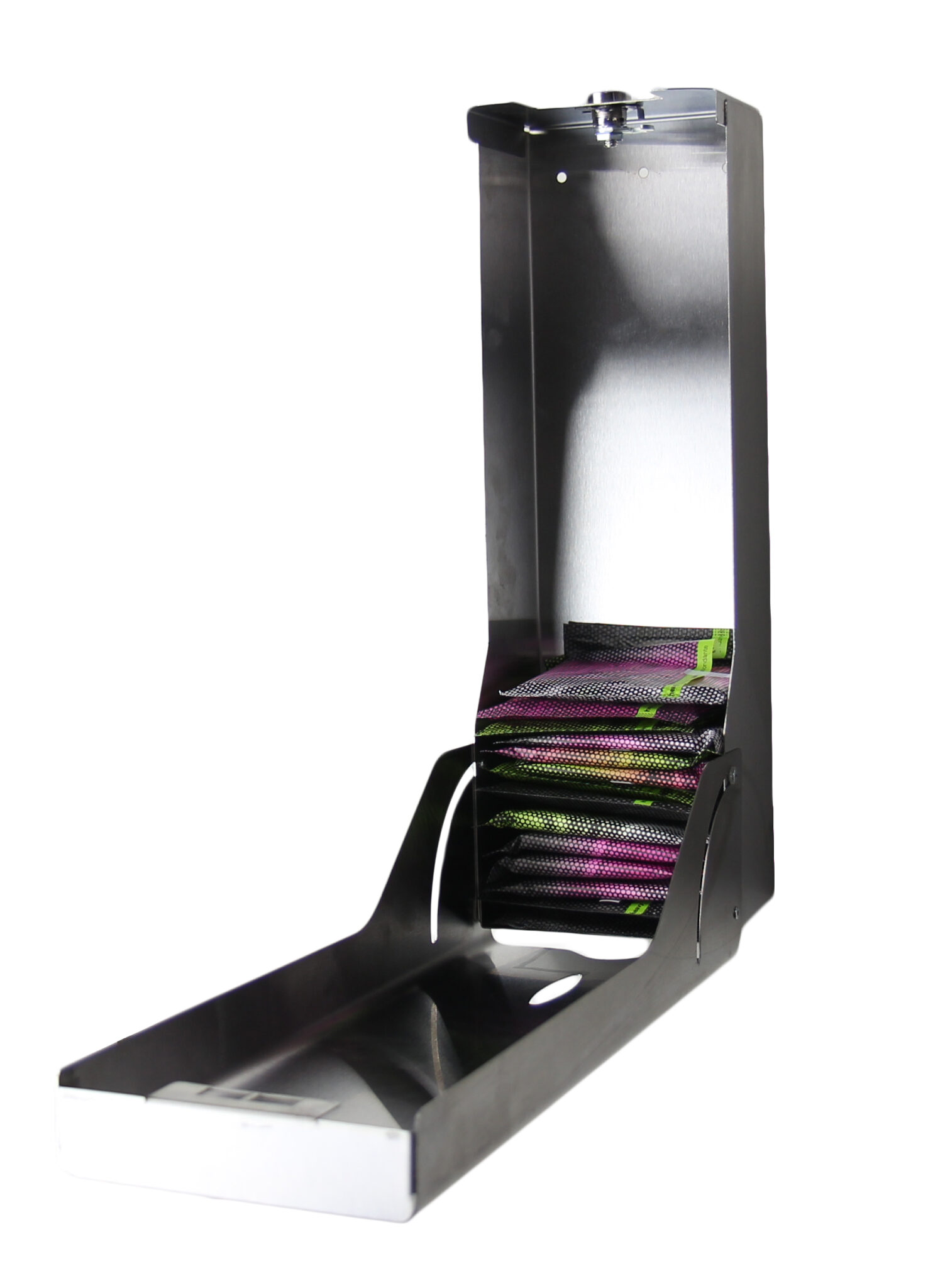 Surface Mounted Free Retail Feminine Napkin Dispenser – Frost
