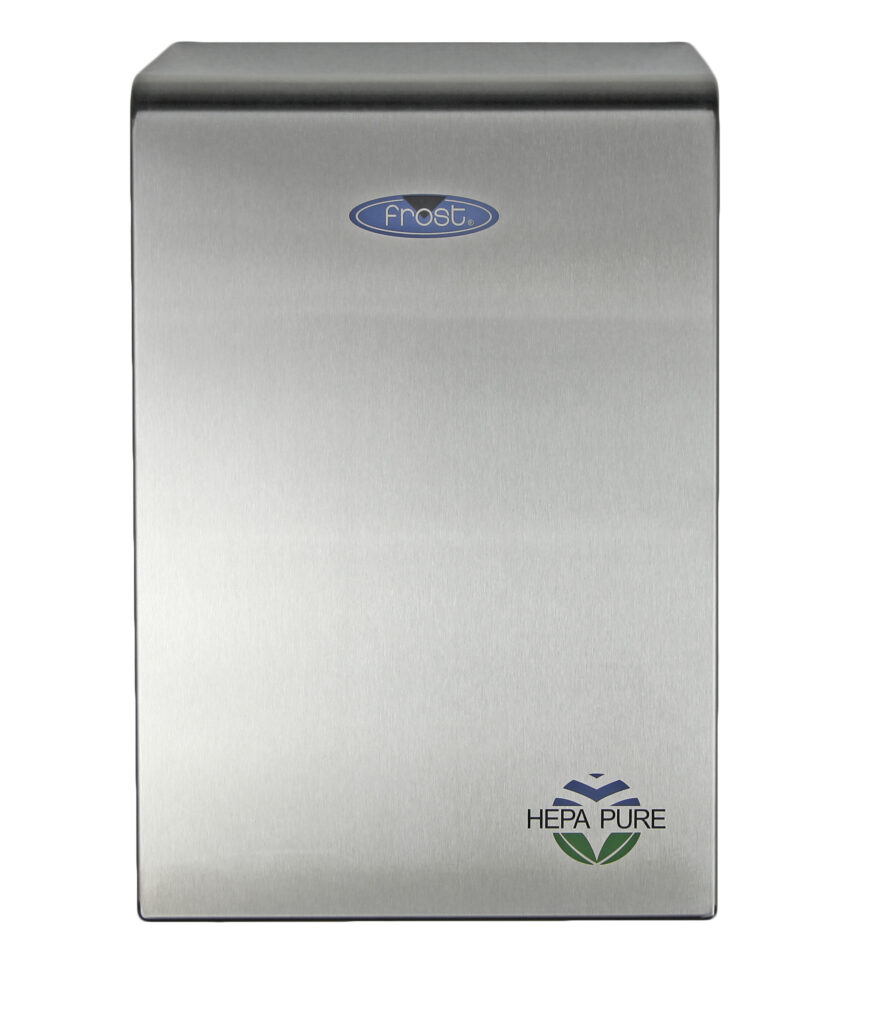 HEPA PURE High Speed Automatic Hand Dryer with UVC Light – Frost