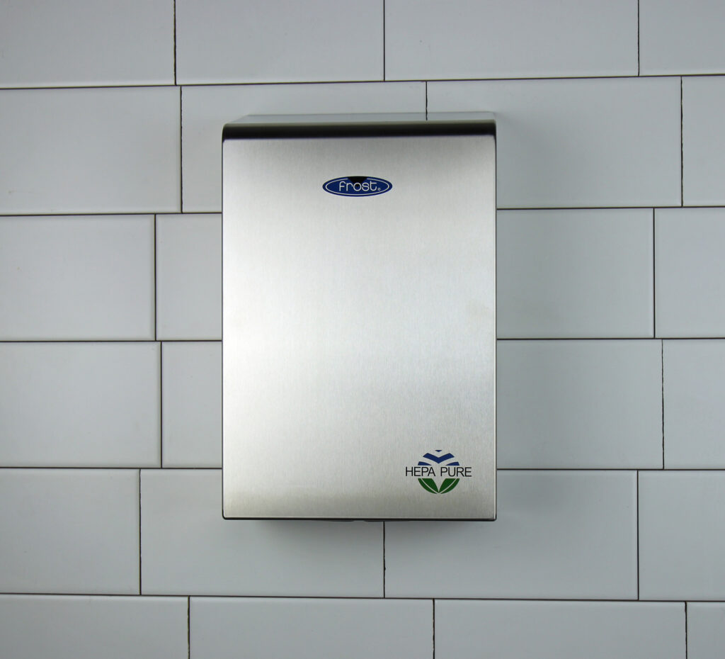 HEPA PURE High Speed Automatic Hand Dryer with UVC Light – Frost