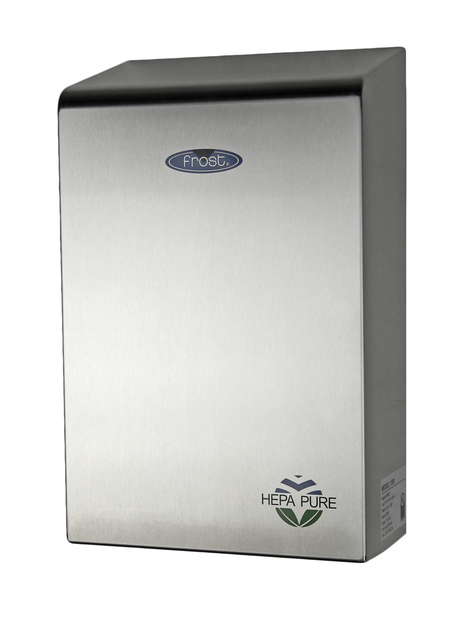 HEPA PURE High Speed Automatic Hand Dryer with UVC Light – Frost
