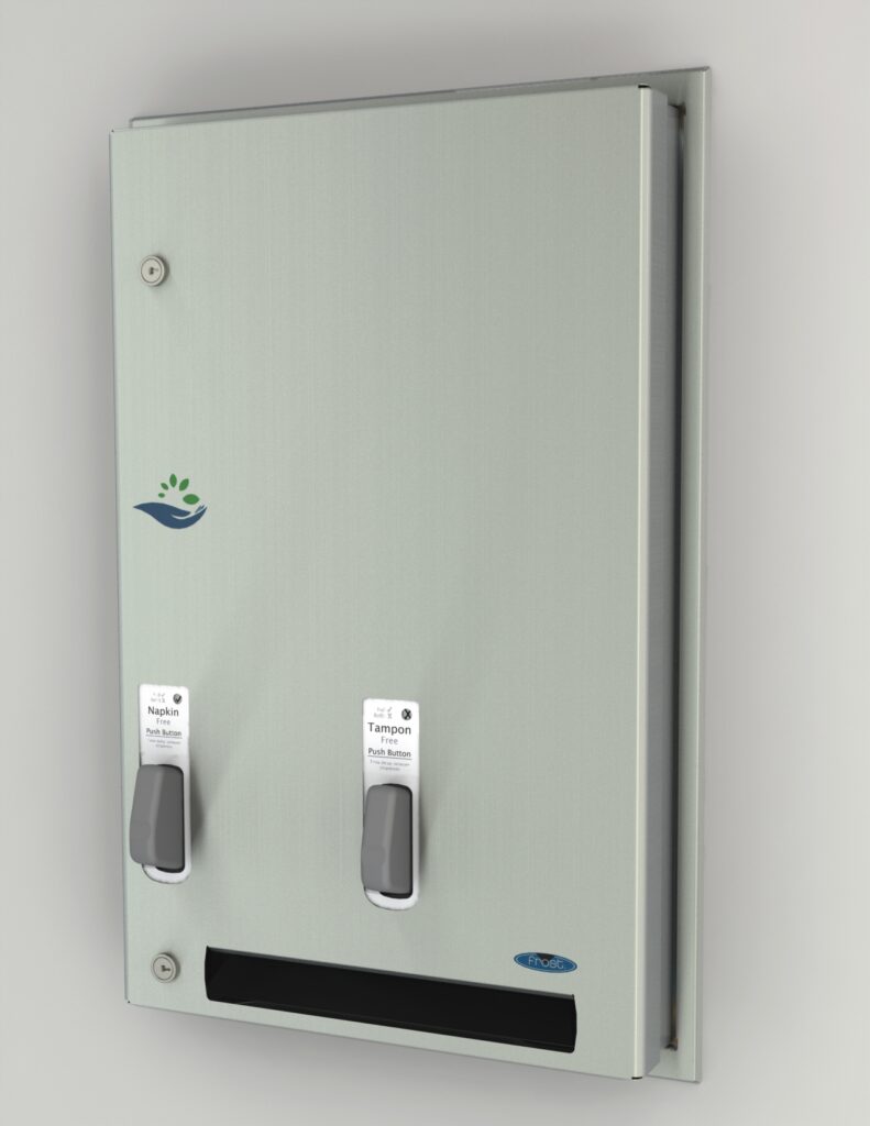 Recessed Frame for 618-1-FREE and 618-3-FREE Dispensers – Frost
