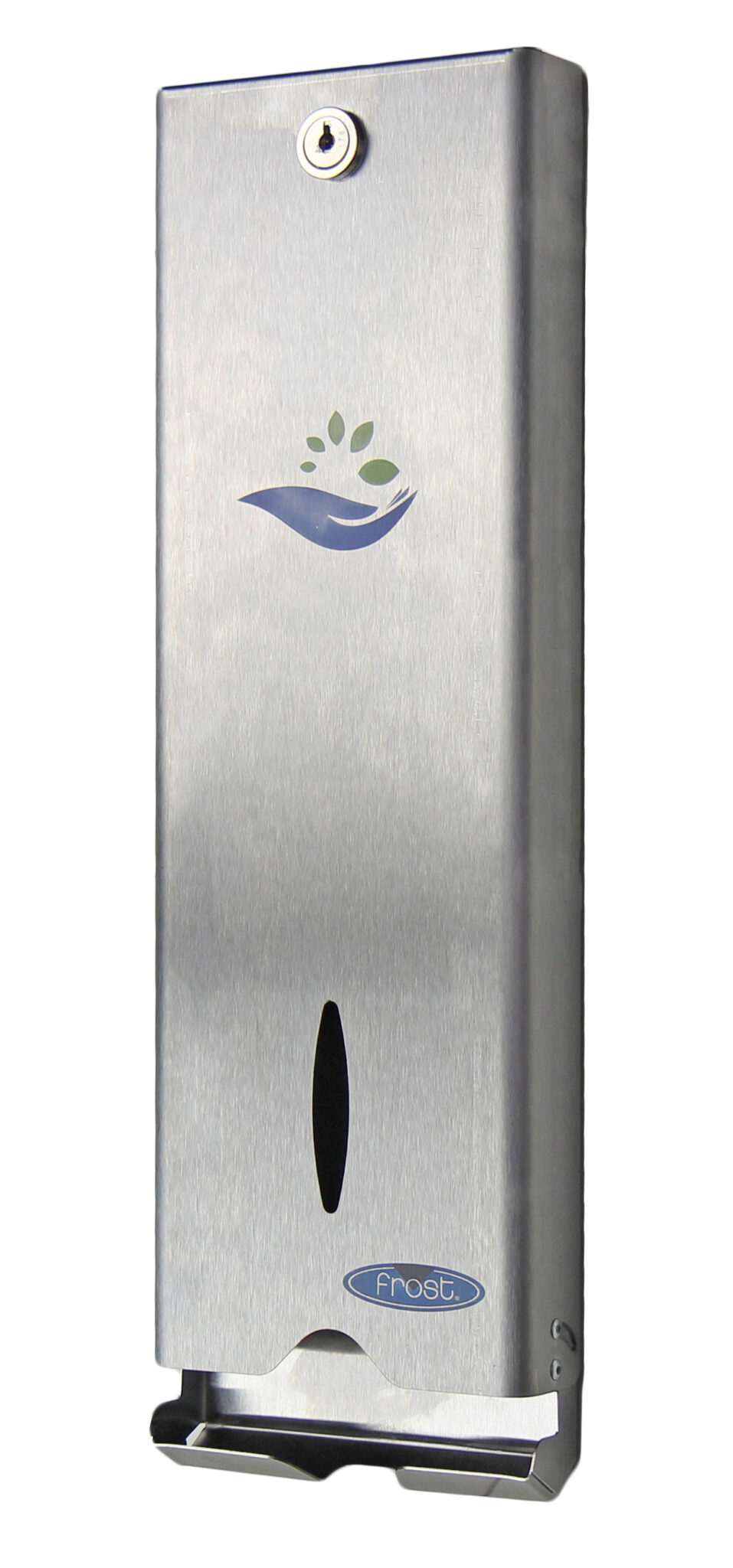 Surface Mounted Free Retail or Commercial Tampon Dispenser – Frost