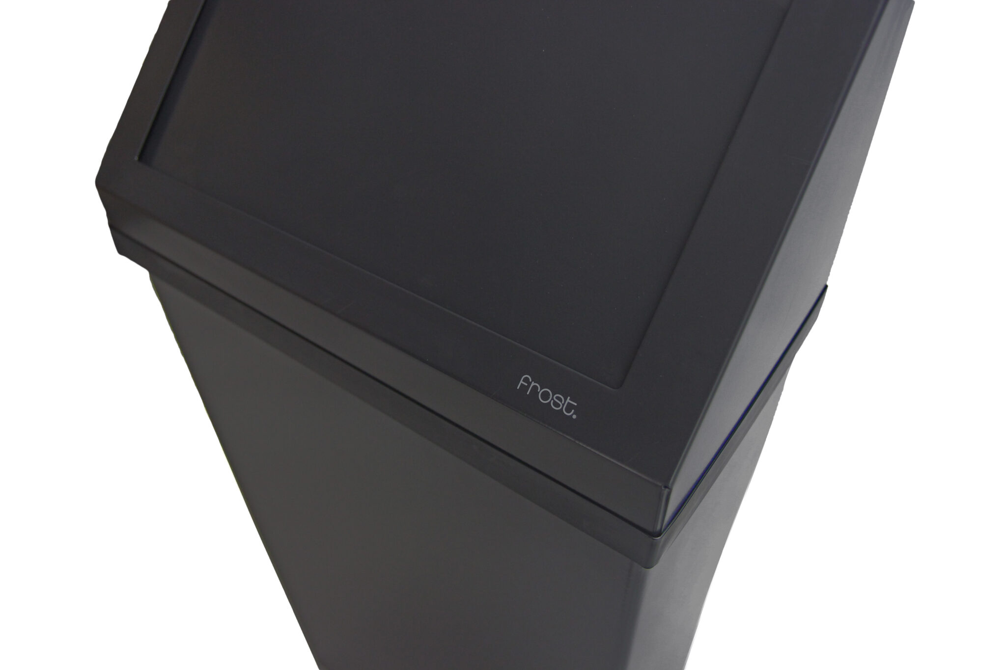 Wall Mounted Waste Receptacle Matte Black – Frost